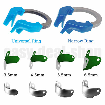 Dental Matrix Bands Ring Sectional Matrice Clamp Fit Garrison Palodent ...