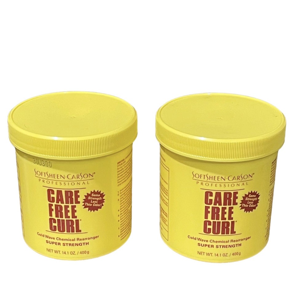 Softsheen Carson Care Free Curl Cold Wave Chemical Rearranger SUPER ...