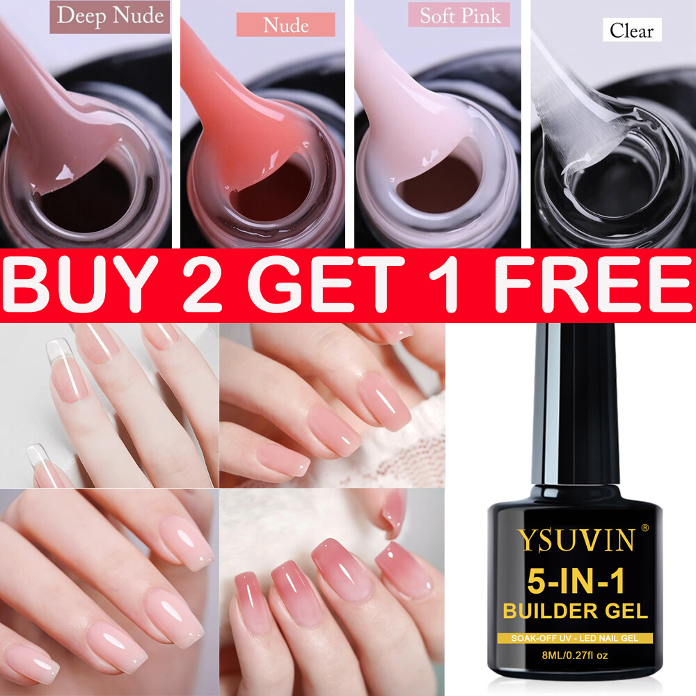 Builder Gel BIAB 5 in1 Gel Nail Polish UV LED Builder Gel Nail ...