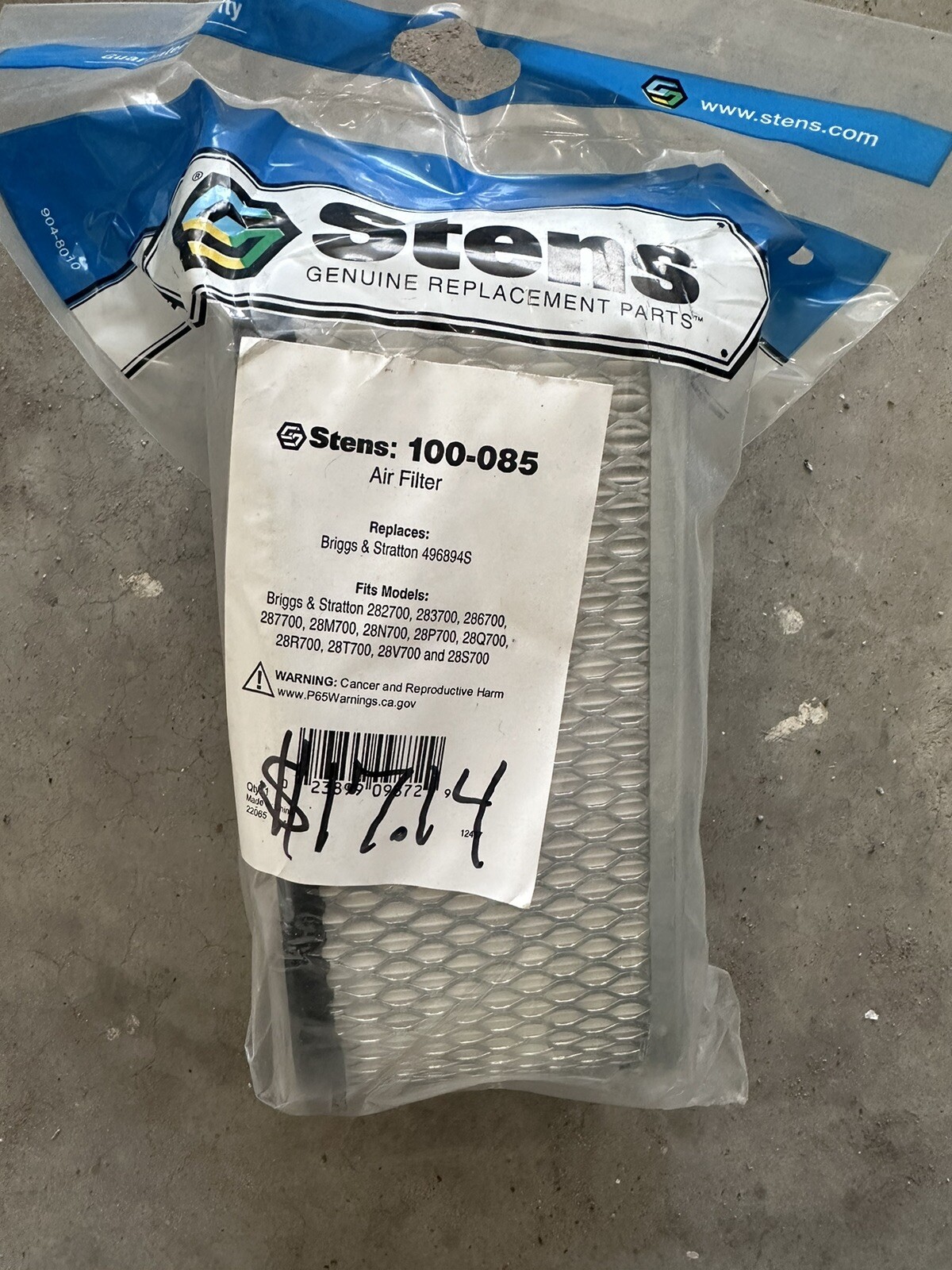 Briggs & Stratton282700, 283700, 286700, 287700, 28M700, 28N700, 28P700 ...