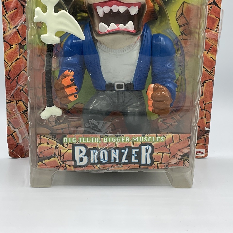 Streetwise Muscle Mutts Red Knuckle MOC Error Bronzer card Vintage ...