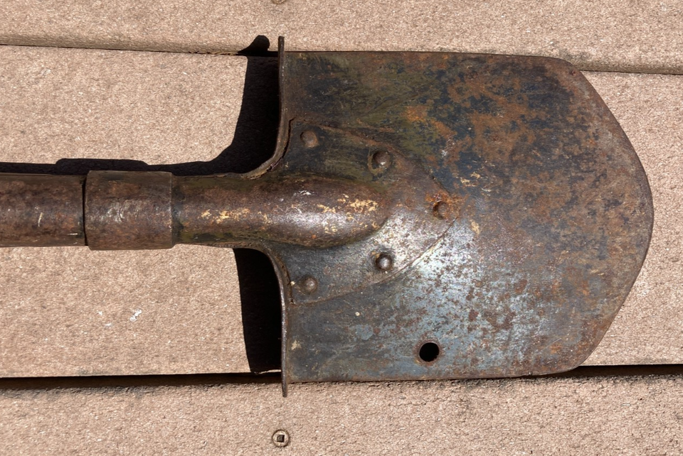 WW1 Imperial GERMAN 1916 Dated SAPPER FIELD TRENCH ENTRENCHING SHOVEL ...