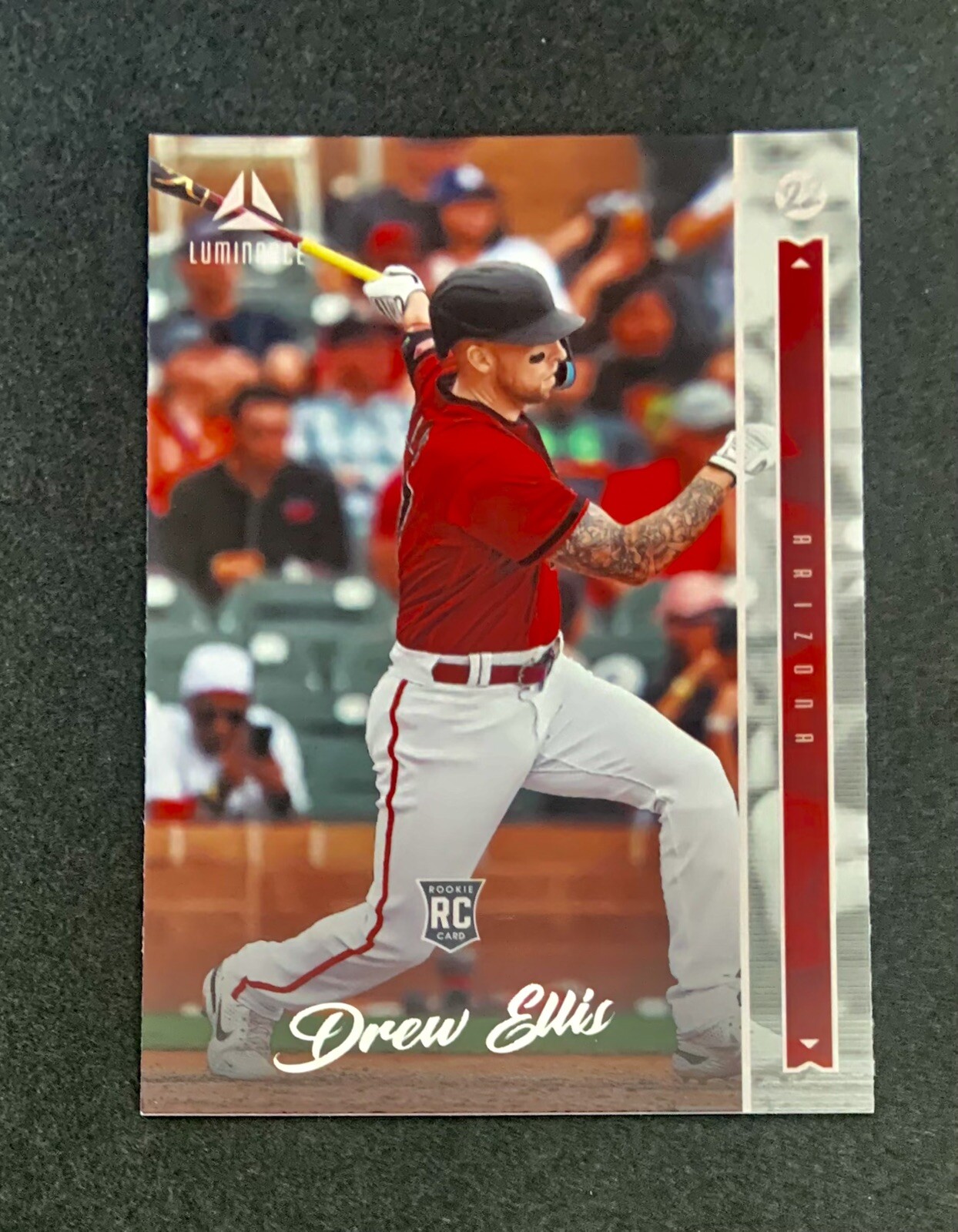 2022 Panini Chronicles Luminance, Drew Ellis #6 Rookie Card ...