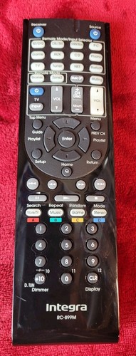 RC-899M OEM Remote Control for Integra AV Receiver | eBay
