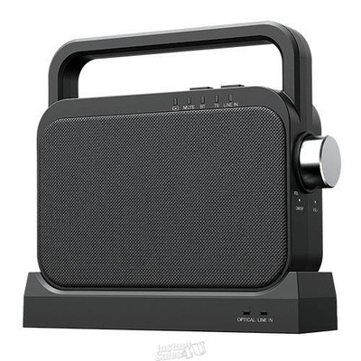 COBY Wireless Digital Hearing Amplifier TV Audio Speaker for Hard of ...