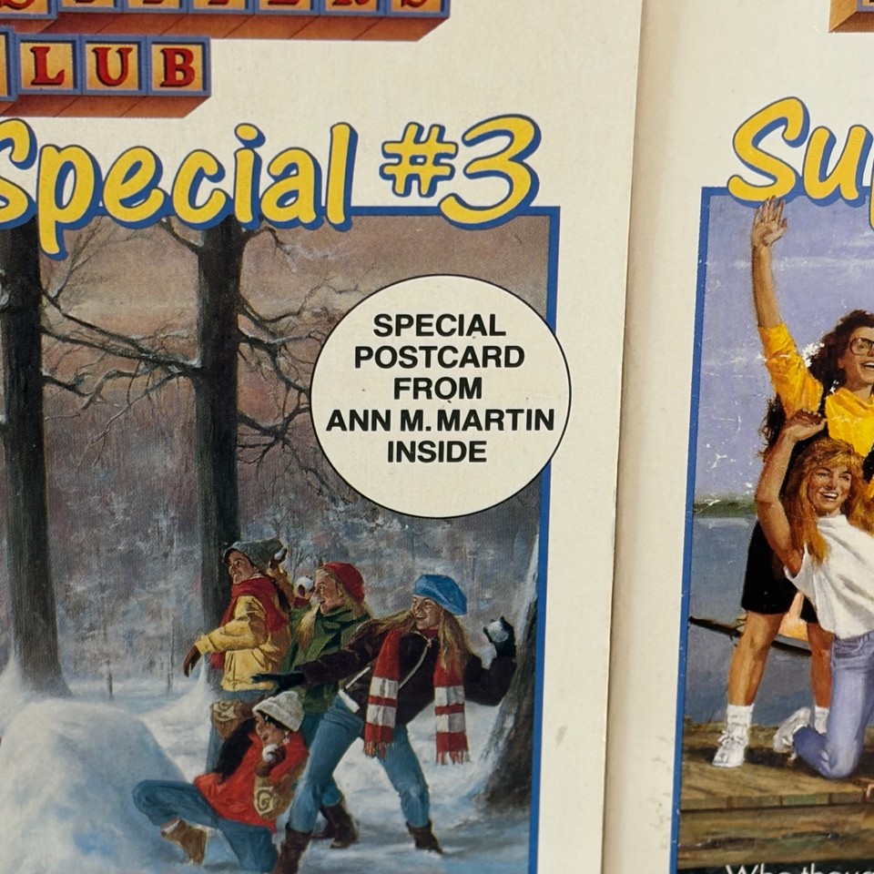 Lot 5 VTG Babysitters Club Super Special book, Ann M. Martin (USA ...