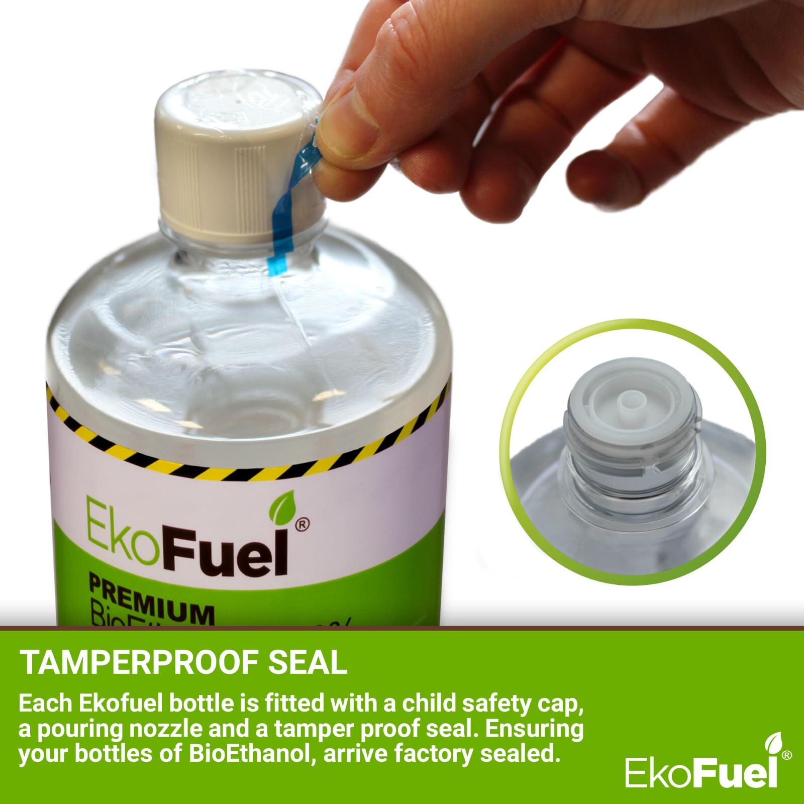 EKOFUEL Bio Ethanol Fuel – Premium Bioethanol for Liquid Fireplaces (6 ...