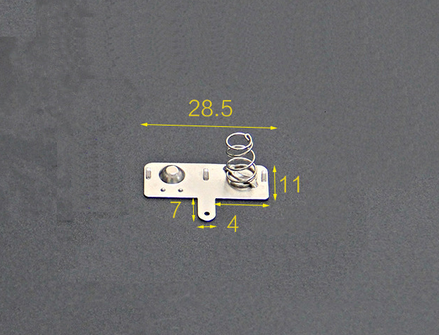 Metal Battery Spring Plate Set for AA AAA Positive Negative Contact ...