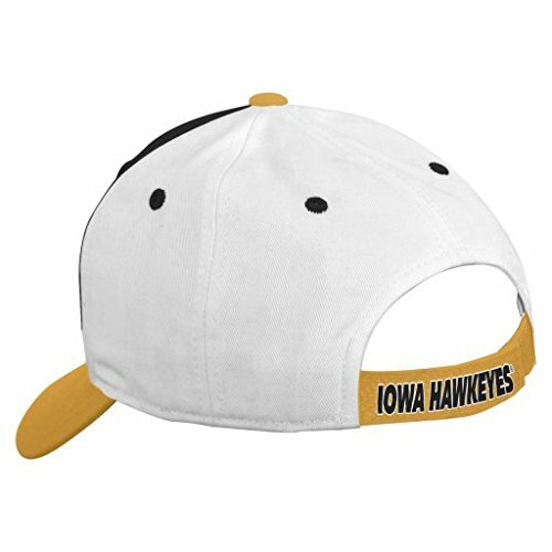 Genuine Stuff NCAA Iowa Hawkeyes Boys 8-20 Color Block Adjustable Cap ...