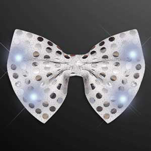 Light Up LED Flashing Blinking Bow Ties -Choose Your Color Bowtie! FREE ...