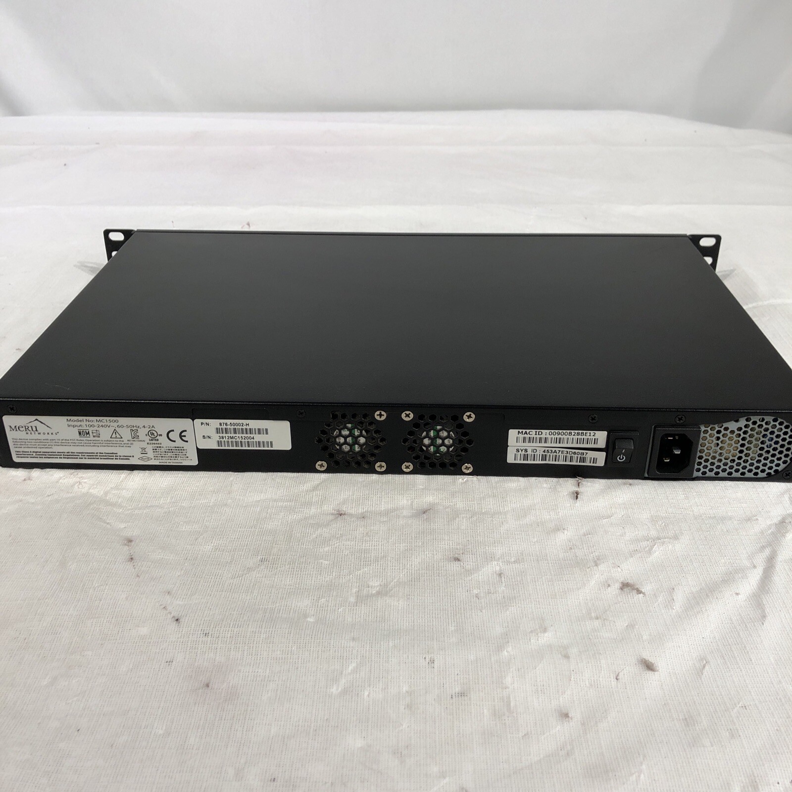 MERU Networks MC1500 Wireless LAN Controller 5 Active License Installed ...