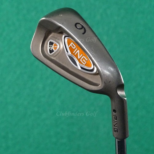 Ping i10 Black Dot Single 6 Iron Factory AWT Steel Regular | eBay