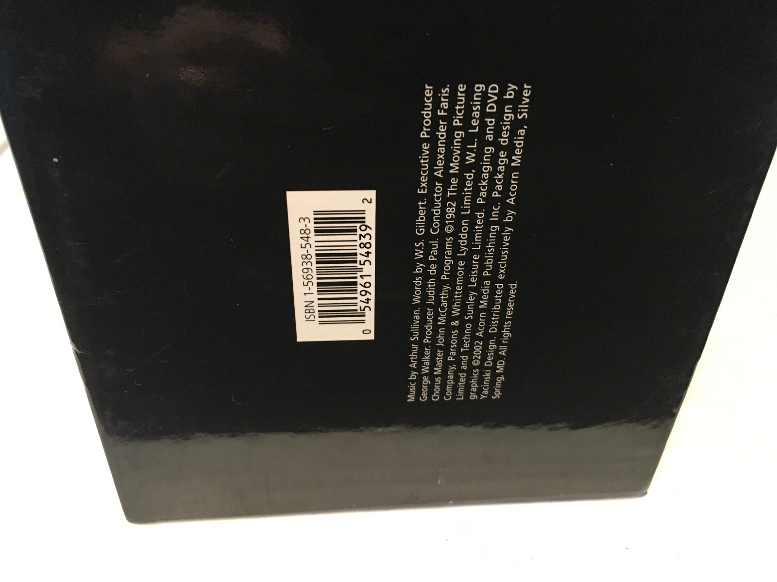 Gilbert Sullivan: Master Collection (DVD, 2002, 10-Disc Set) for sale ...