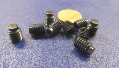 Alloy Steel Half Dog Point Set Screw Extended Tip 3/8-16 x 1/2" Length ...
