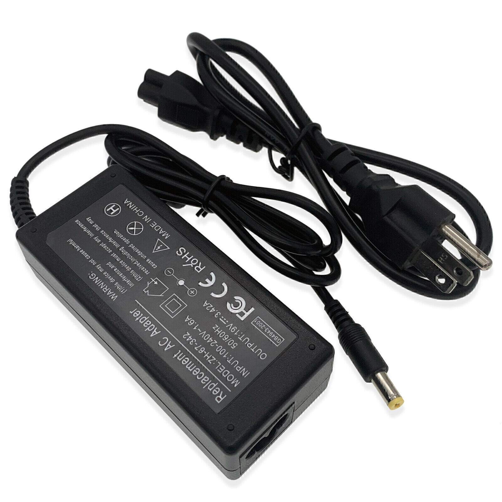19V AC Adapter Charger For HP 2511x 25 inch LED Monitor Power Supply ...