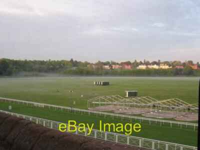 Photo 6x4 The Roodee Racecourse at 6 am Chester Viewed from the city ...