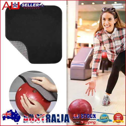 NEW Microfiber Bowling Rag Remove Stains Black Bowling Ball Cover ...