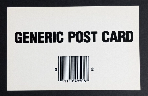 Generic Post Card with Checklist Humor Funny Postcard c1980s UNP | eBay