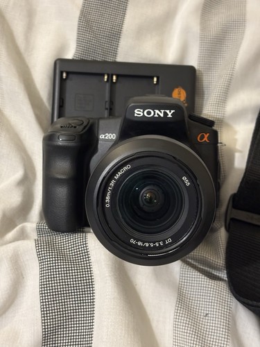 Sony A200 DSLR Camera With Lens | eBay UK