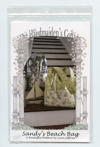 Sandys Beach Bag Sewing Pattern by Lynn Jeffries Of The Handmaidens ...