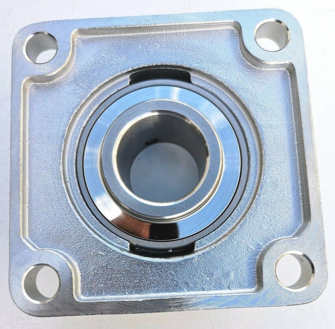 Premium SUCSF208-24 1-1/2" Bore Stainless Steel UCF208-24 4-Bolt Flange ...