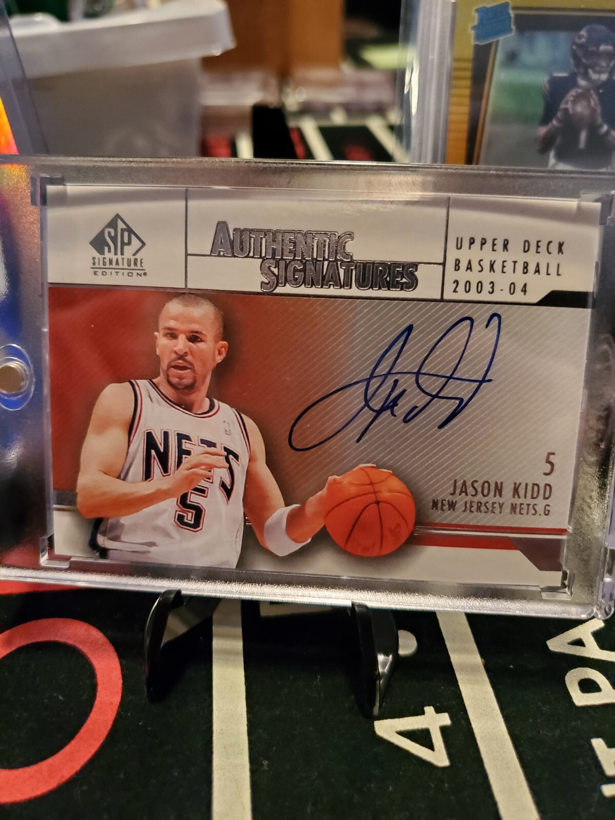 🔥 Jason Kidd auto NBA 2003 SP Signature Edition Authentic Signatures 💎 ...