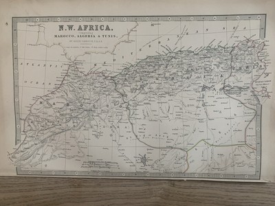 Pre-1900 - Map Of Algeria - Vatican