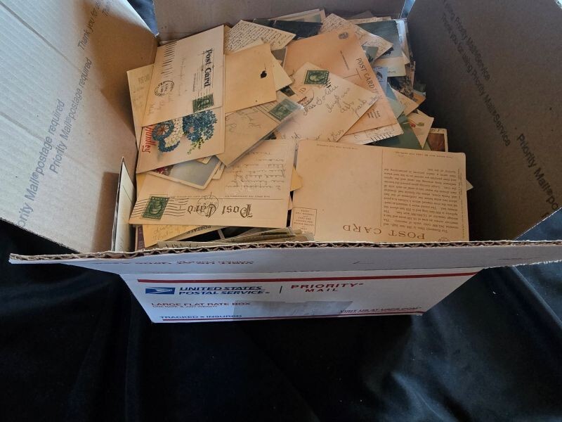 Large Flat Rate Box Full of Mostly U.S. Postcards Lot #2 NICE! | eBay