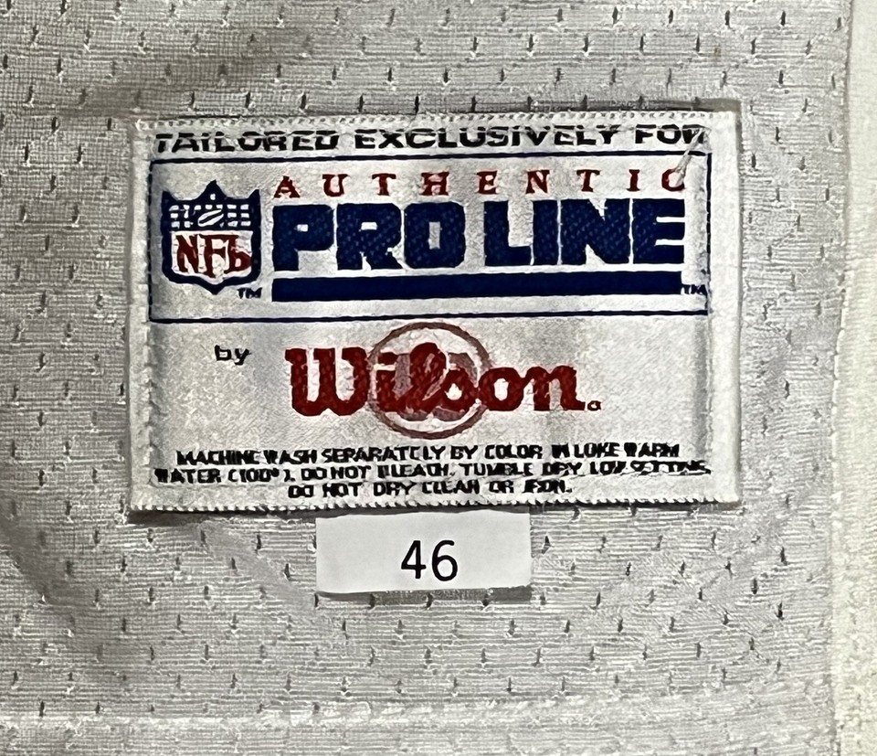 AUTHENTIC WILSON TAMPA BAY BUCS ERRICT RHETT AUTO’D CREAMSICLE JERSEY ...