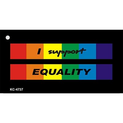 Equality Rainbow Designs Novelty Aluminum Key Chain KC-4737 | eBay