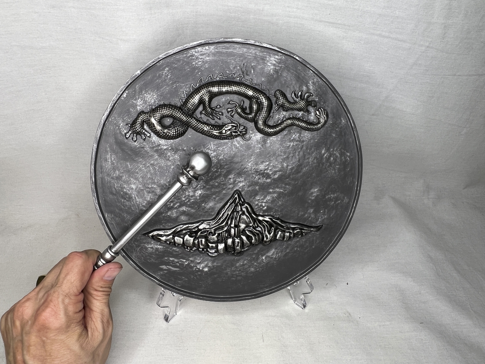 Indiana Jones Temple of Doom, Gong and Mallet, Real Prop Replica, Solid ...