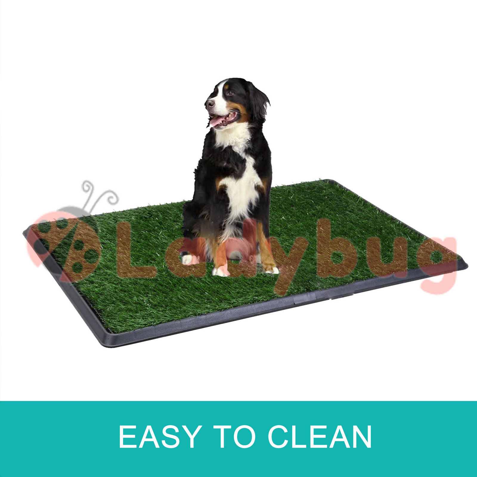 Indoor Dog Pet Potty Training Portable Toilet Large Loo Pad Tray 1 / 2 ...