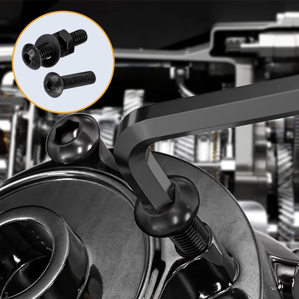 615 Pcs M2 Screw Assortment, M2 Bolts and Nuts Kit, Hex Socket Button ...