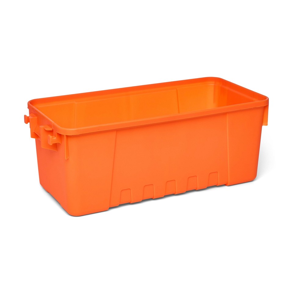 Plano Sportsman's Trunk, Blaze Orange, 17-Gallon Lockable Storage Box ...