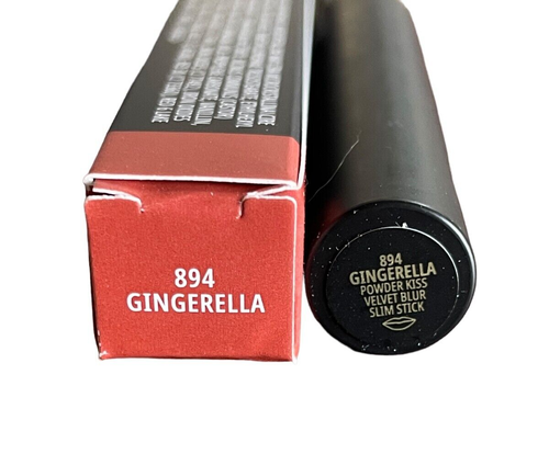 MAC Powder Kiss Velvet Blur Slim Lipstick - Gingerella 894 New in Box ...