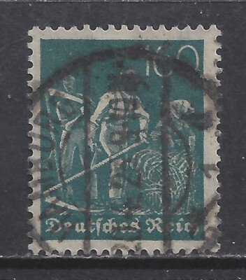 Germany 1921 160 Pfennig Farmers issue watermark network used, signed ...