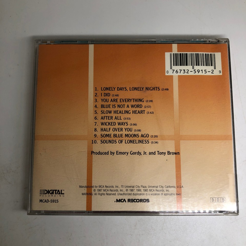 Patty Loveless - Lonely Days, Lonely Nights - CD | eBay