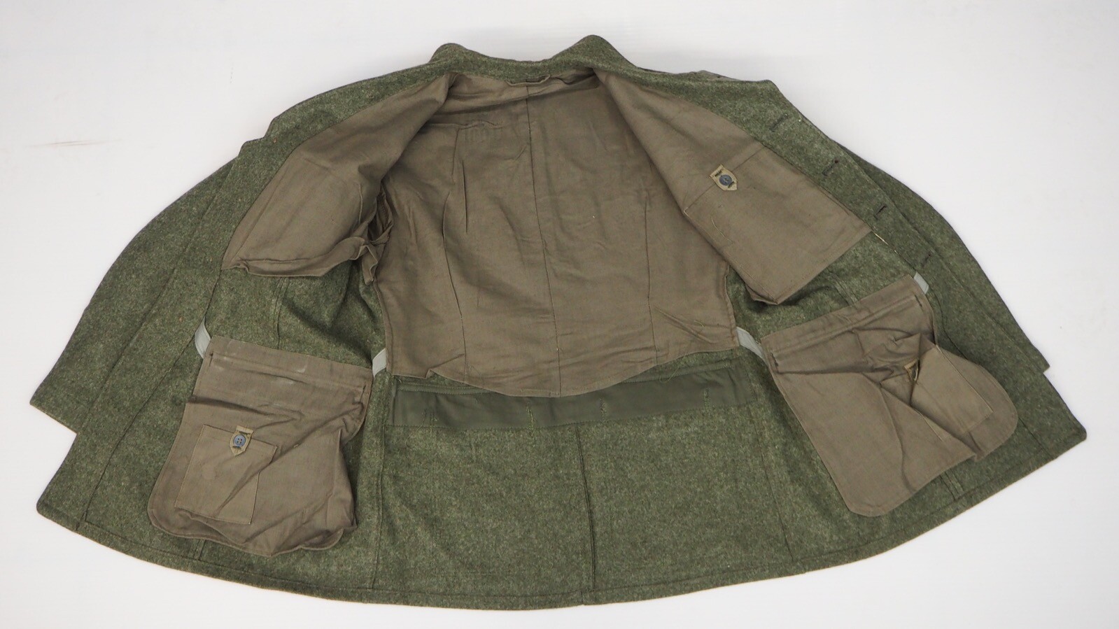 WW2 Genuine Swedish Army M39 Wool Coat Jacket. (See Description) | eBay