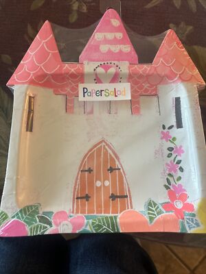 Papersalad Enchanted Castle Plates Paper 24 Per Pack Princess Birthday ...