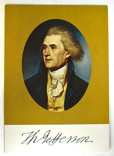 THOMAS JEFFERSON PORTRAIT BY CHARLES WILSON PEALE PHILADELPHIA 1791 W ...