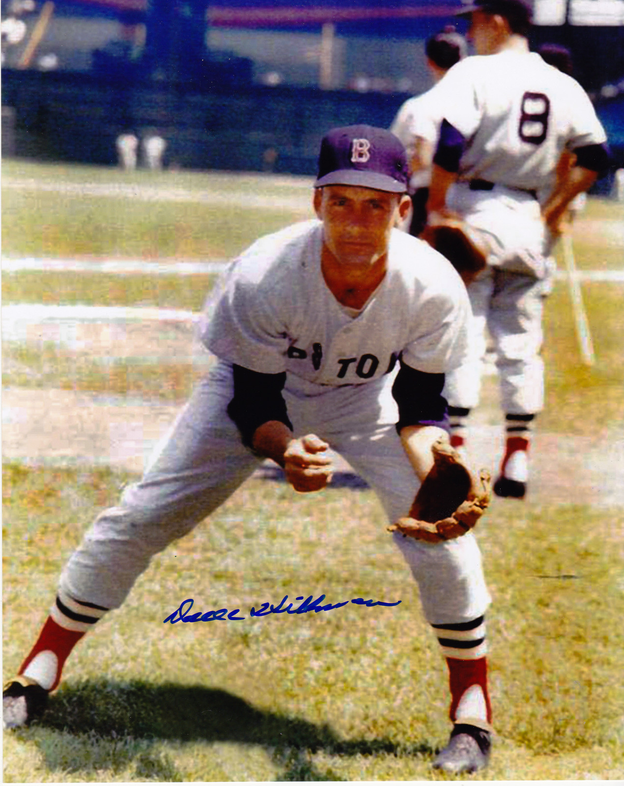 DAVE HILLMAN BOSTON RED SOX ACTION SIGNED 8x10 | eBay