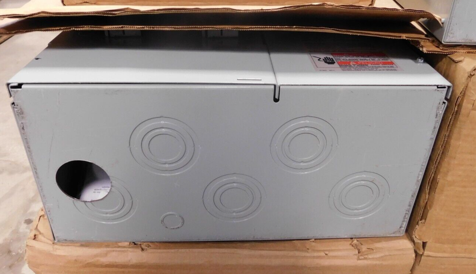 Eaton 3-Gang Commercial Meter Stack 1200/225 Amp 3ph/1ph Ringless ...