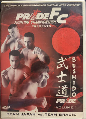 PRIDE FC Fighting Championships Martial Arts Bushido Volume 1 MMA DVD ...