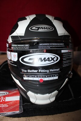 FULL FACE MOTORCYCLE GMAX HELMET | LARGE 59-60 CM | NEW OPEN PACKAGE | eBay