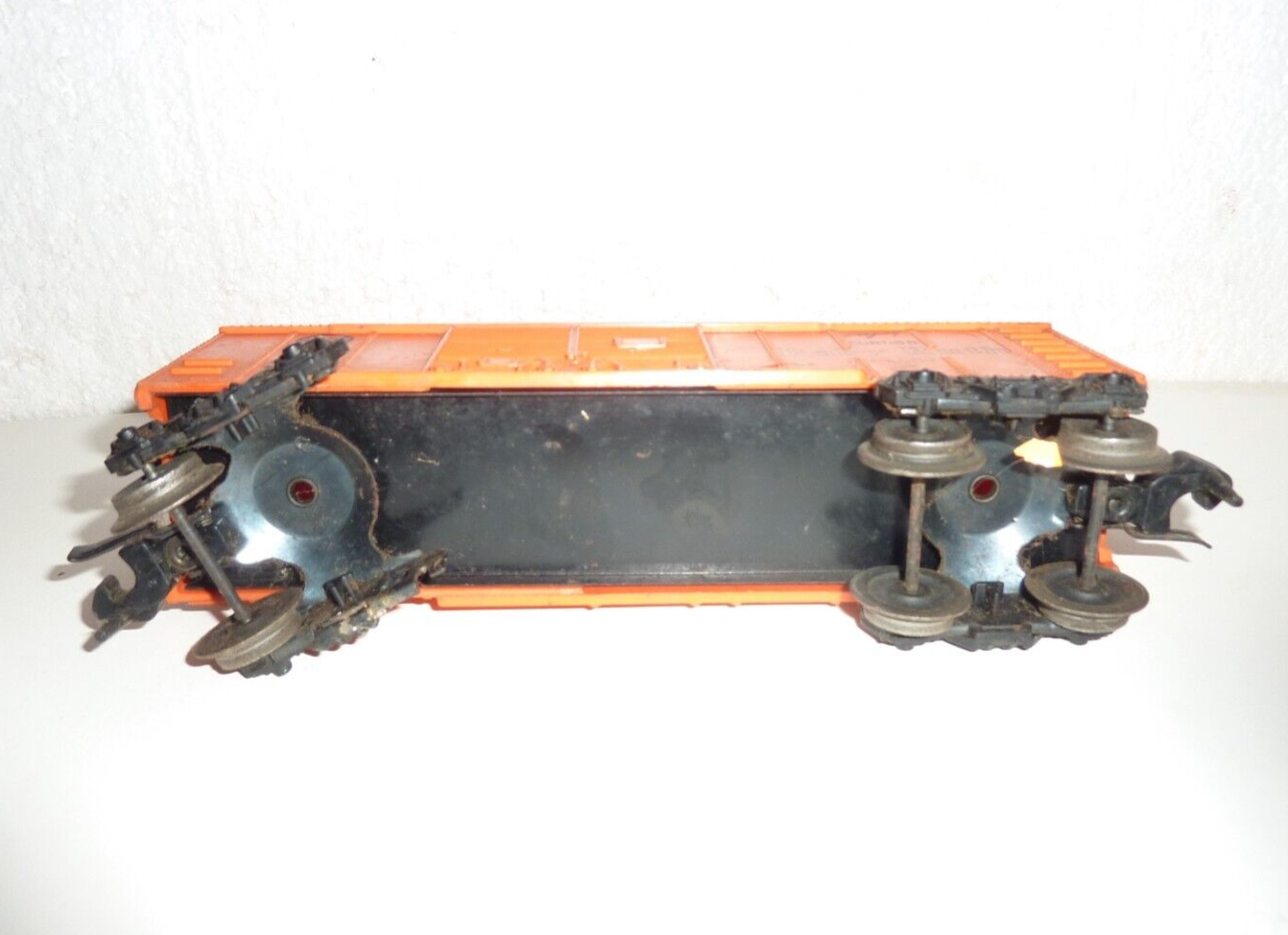 Vintage LIONEL O Scale PRR X-1004 Baby Ruth Box Car Orange | eBay