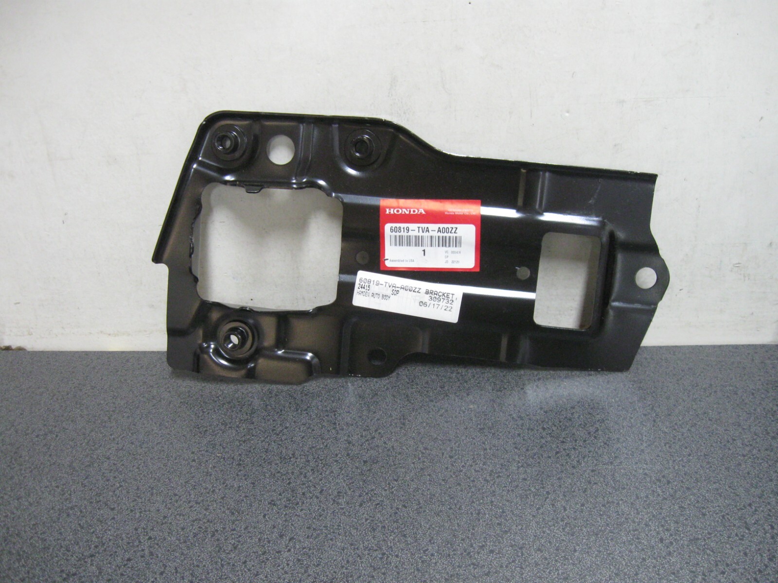 Honda 60819-TVA-A00ZZ Right Front Bumper Beam Extension Bracket for 18 ...