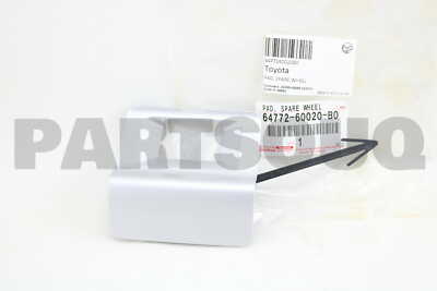 6477260020B0 Genuine Toyota PAD, SPARE WHEEL COVER 64772-60020-B0 | eBay