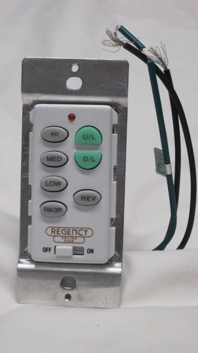 Regency Ceiling Fan Remote Instructions | Shelly Lighting