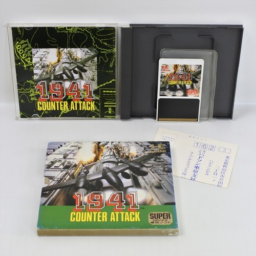 1941 COUNTER ATTACK PC Engine Hu Only for Super Grafx 3019 pe | eBay