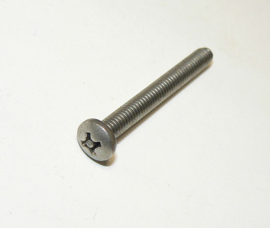 #8-32 x 1 1/2" Pan Head Phillips-Pin Security S/S Machine Screws -Lot ...